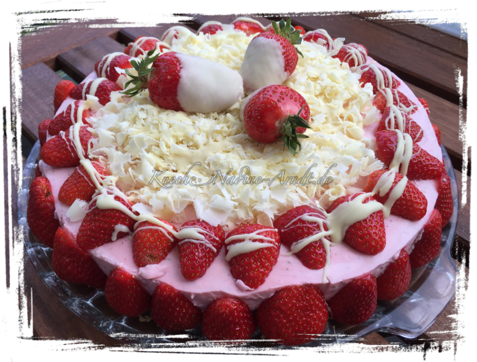 Erdbeer-Topfentorte – Kochen Backen und Co.